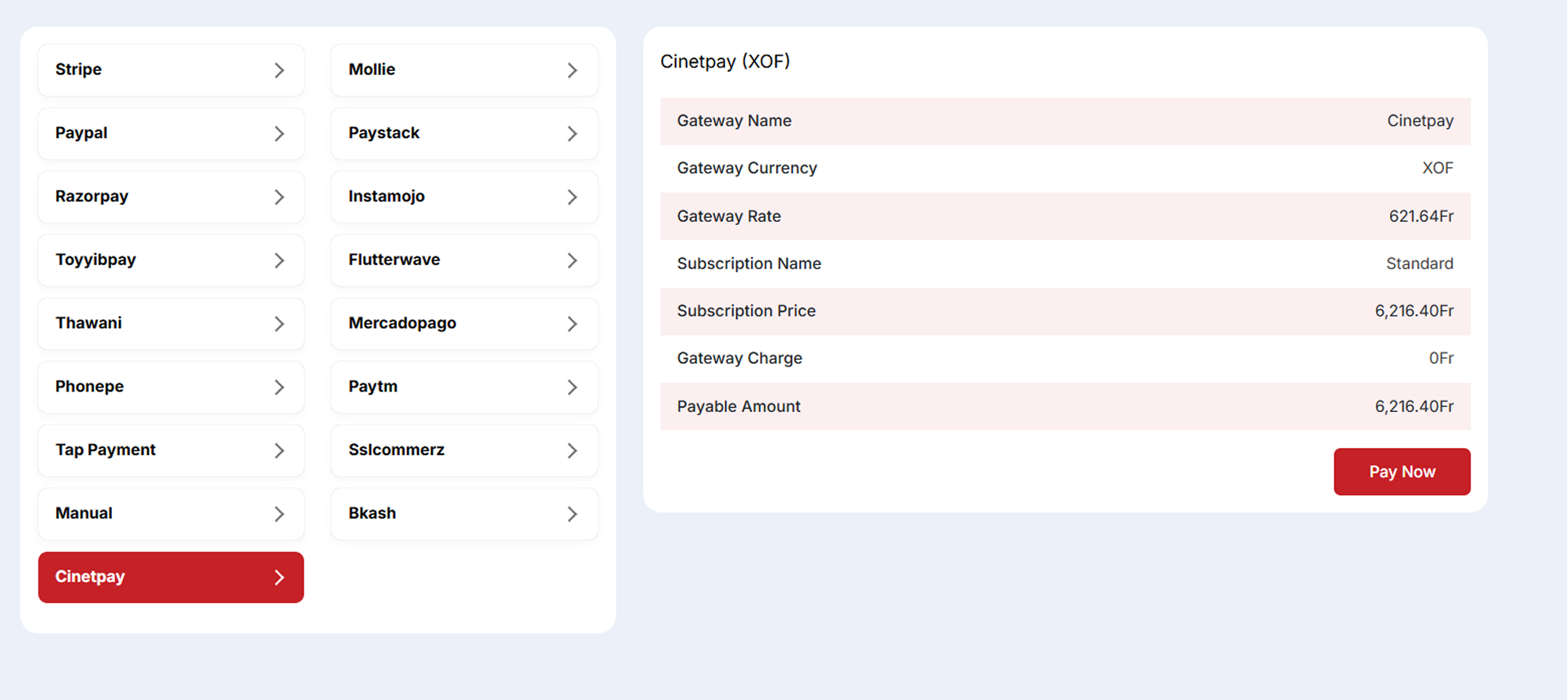 POSpro – CinetPay Payment Gateway Addon (Africa) by Acnoo | CodeCanyon