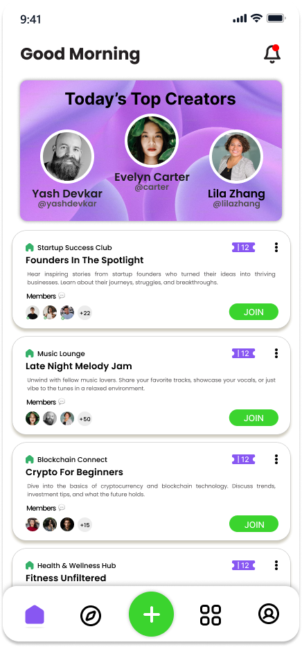 Real-Time Audio Chat App | Flutter Group Calling, Social Voice App + Live Rooms + Audio ...