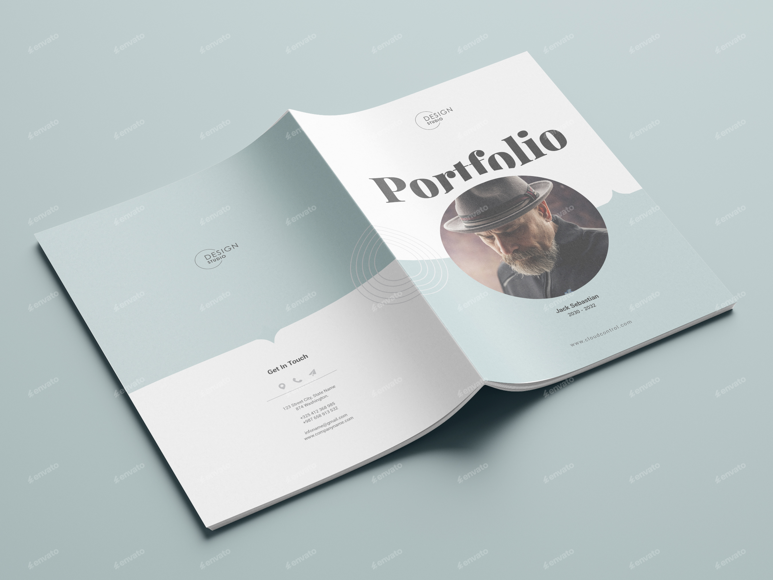 Business Portfolio Template, Marketing Portfolio, Print Templates ...
