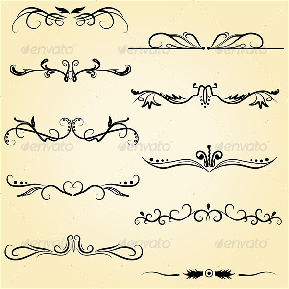 Ornamental Design Elements, Vectors | GraphicRiver