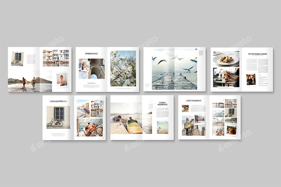 Photo Book Layout, Print Templates | GraphicRiver