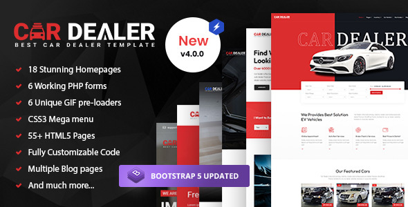 Car Dealer - Automotive Responsive HTML5 Template by Potenzaglobalsolutions