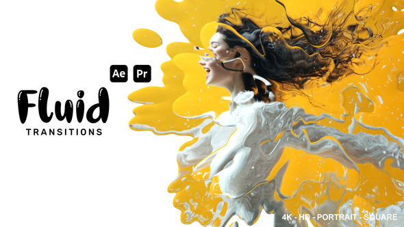 Fluid Transitions, After Effects Project Files | VideoHive