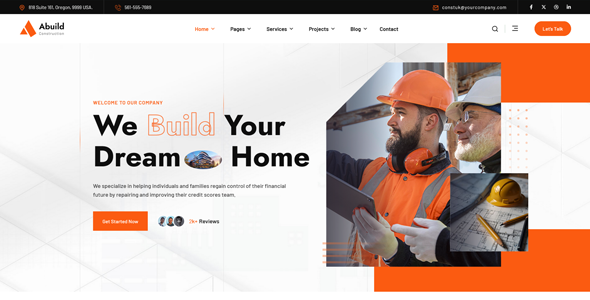 Abuild - Construction WordPress Theme by rs-theme | ThemeForest