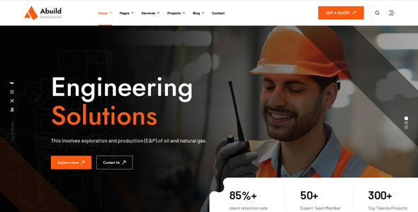 Abuild - Construction WordPress Theme by rs-theme | ThemeForest
