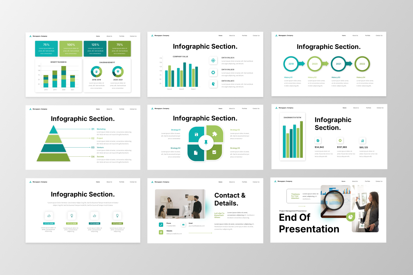 Project Management PowerPoint Template, Presentation Templates ...