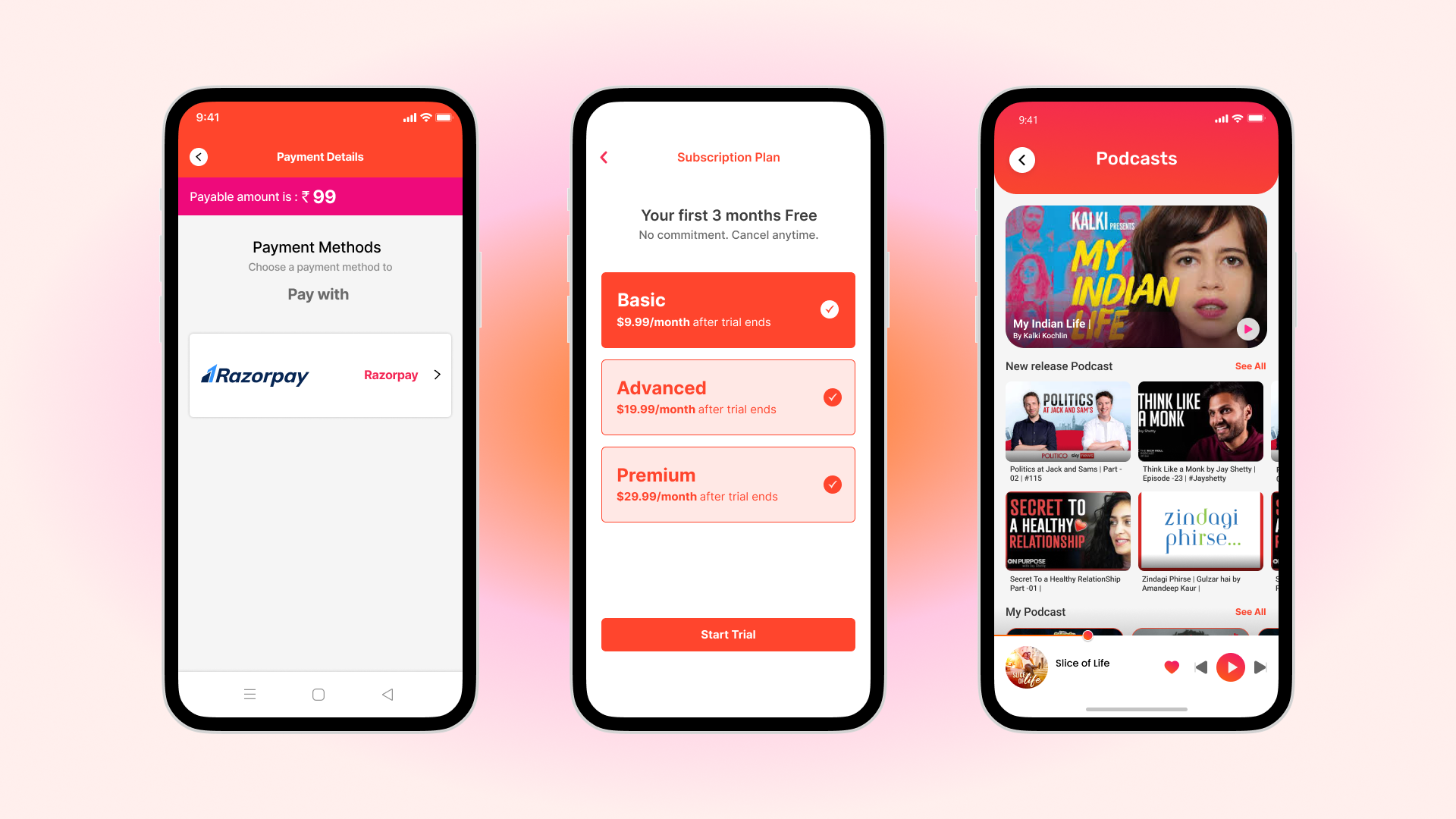 DTRadio - Online Radio, Podcasts & Live Events Flutter App (iOS - Android) with admin panel by ...