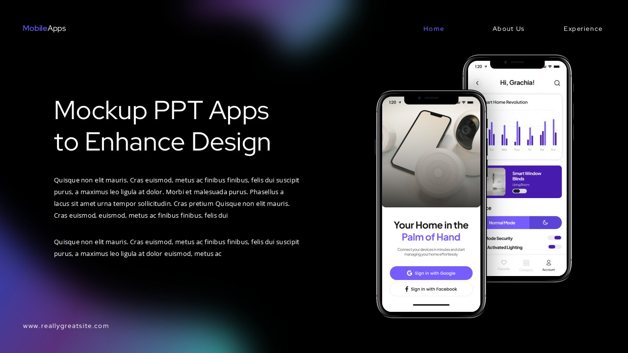 Mobile Apps Google Slide Presentation, Presentation Templates ...