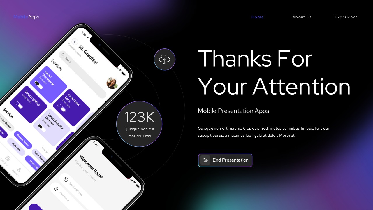 Mobile Apps Google Slide Presentation, Presentation Templates ...