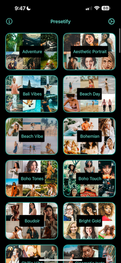 iOS 17 Swift Photo Editing App | Presets App with Subscriptions (IAP) by mefjudevllc