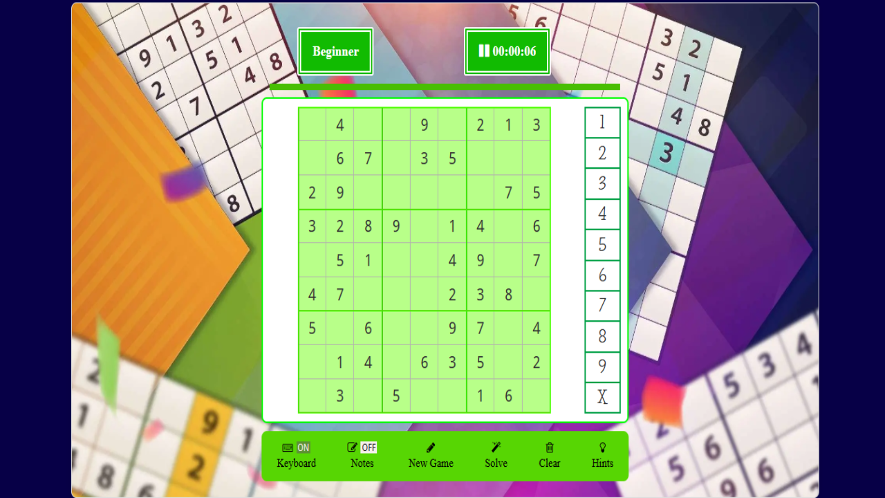 Sudoku-Pro - HTML5 Game by CodeSmashars | CodeCanyon