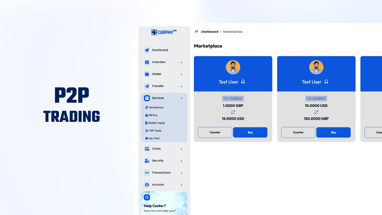 QRPay P2P Trading and Chat Add-on by AppDevsX | CodeCanyon