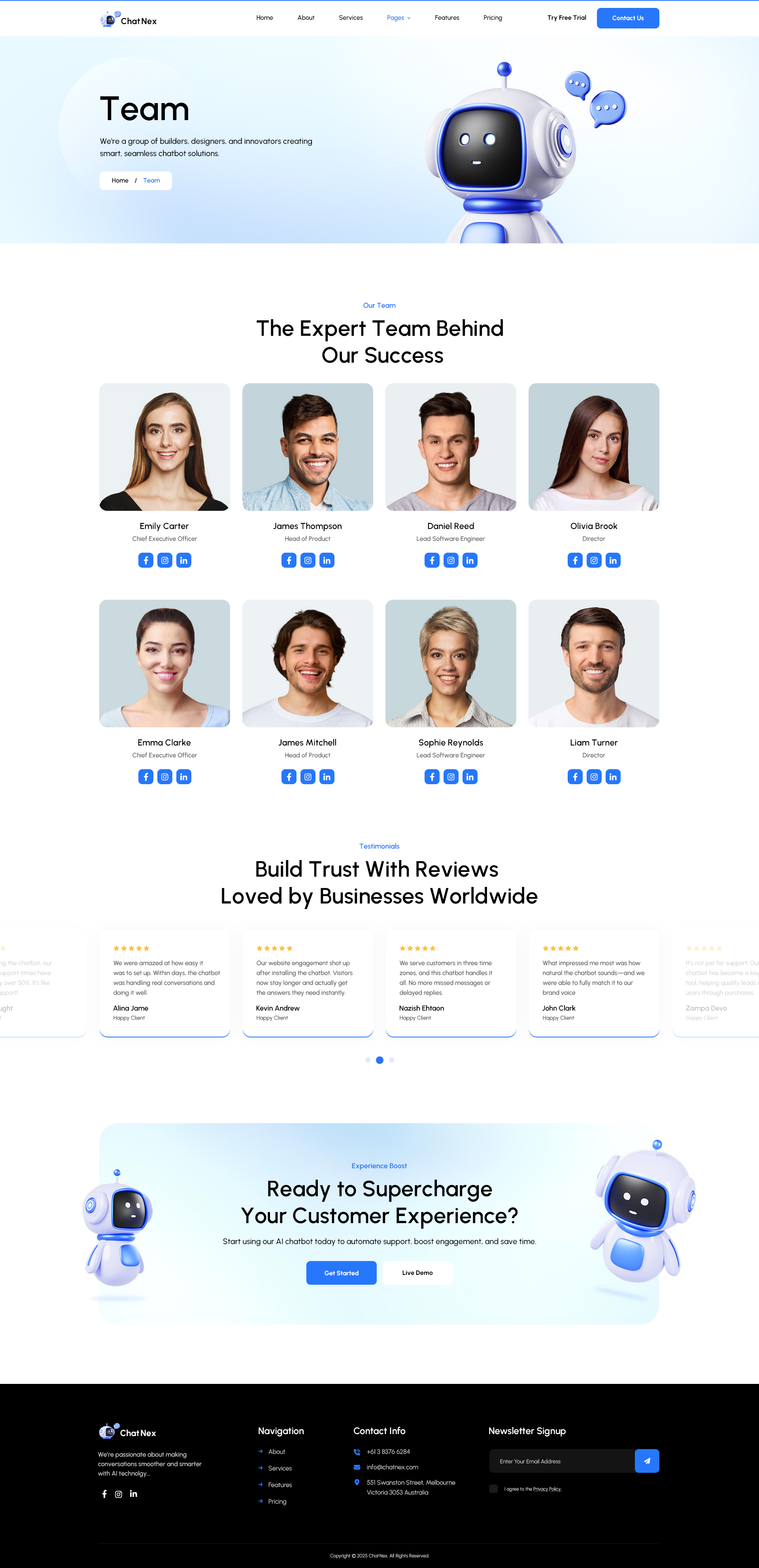 ChatNex | AI Chatbot PSD Design by designingmedia | ThemeForest