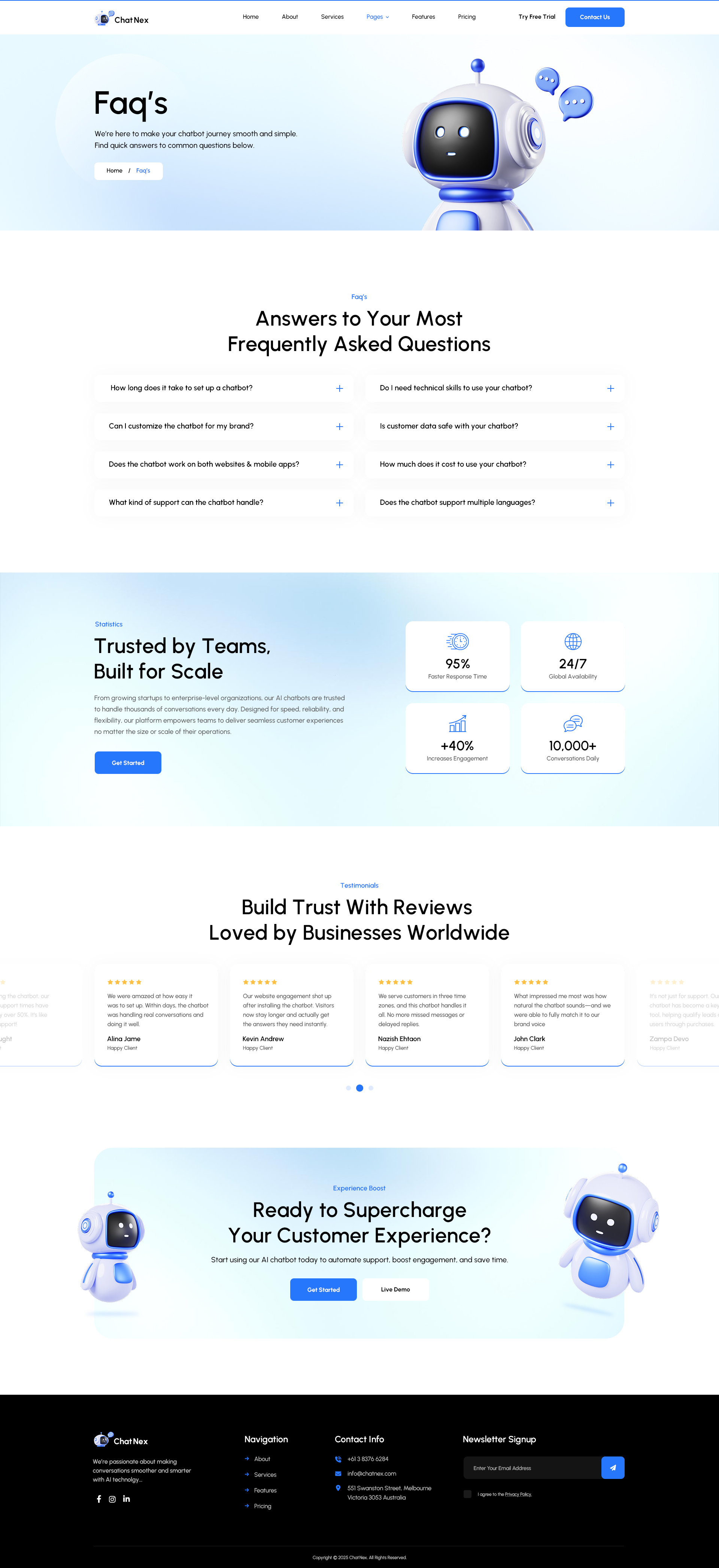 ChatNex | AI Chatbot PSD Design by designingmedia | ThemeForest