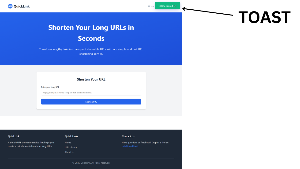 Frontend URL Shortener – TinyURL API Integration in Pure HTML/CSS/JS by WebCraftTool