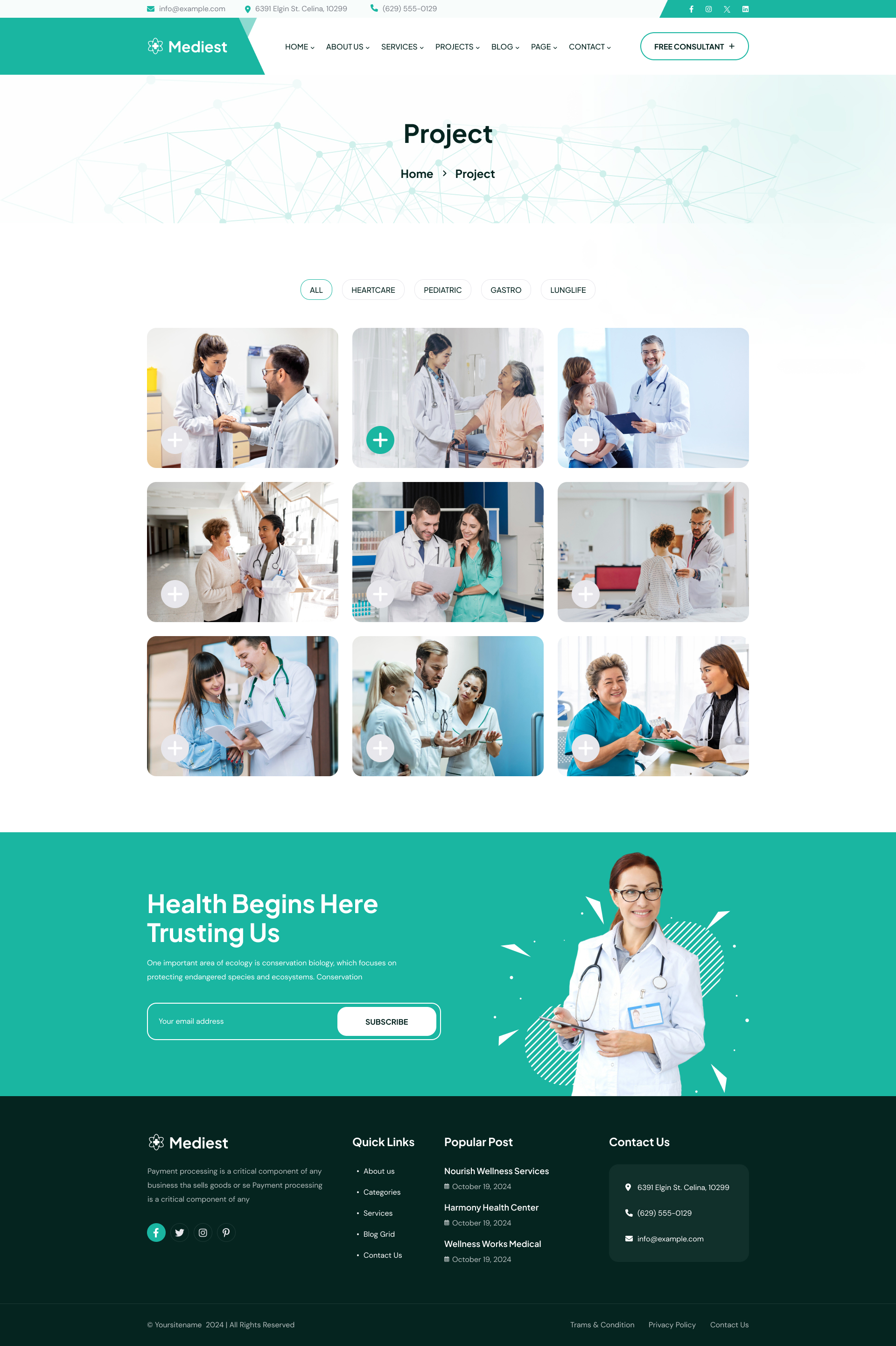 Mediest - Health & Medical Figma Template by ThemeFlowx | ThemeForest