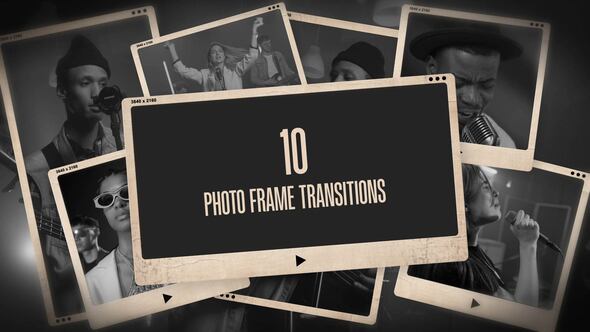 Photo Frame Transitions, After Effects Project Files | VideoHive