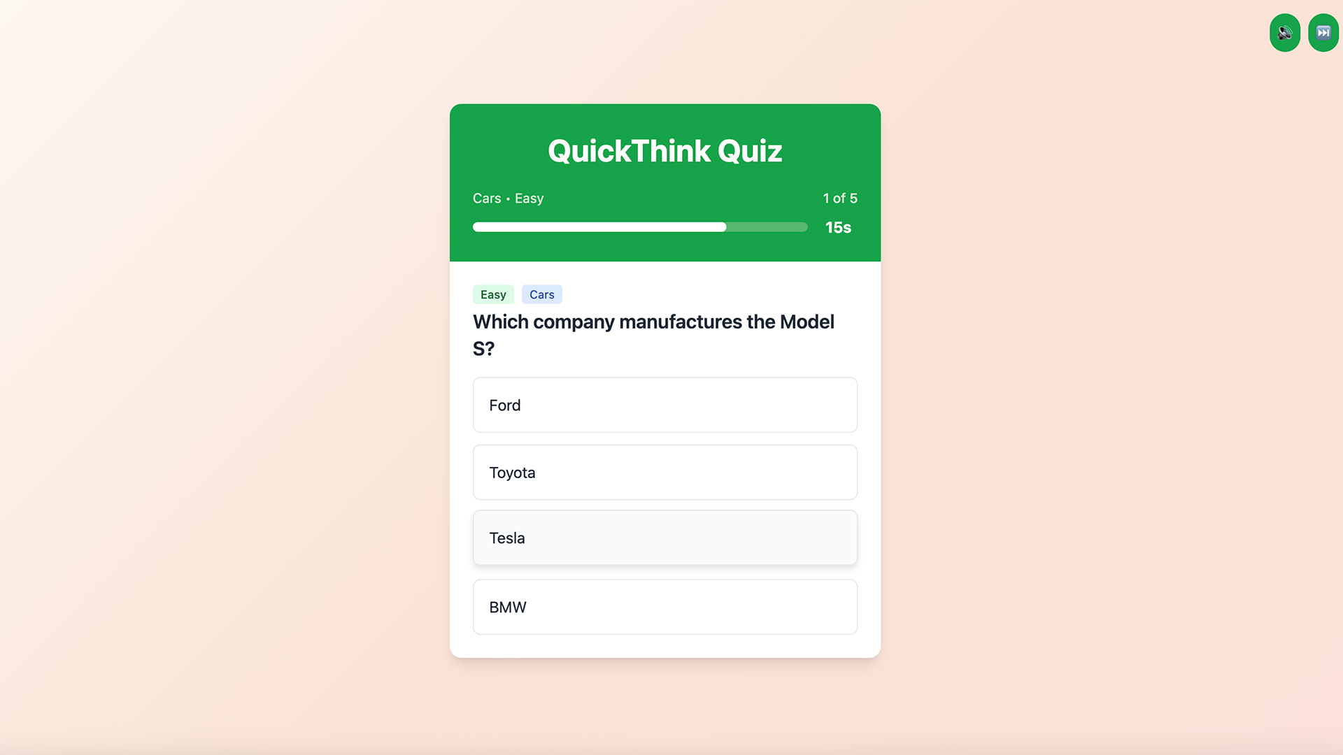 QuickThink Pro - Modern Vue.js Quiz Application by weblucas | CodeCanyon