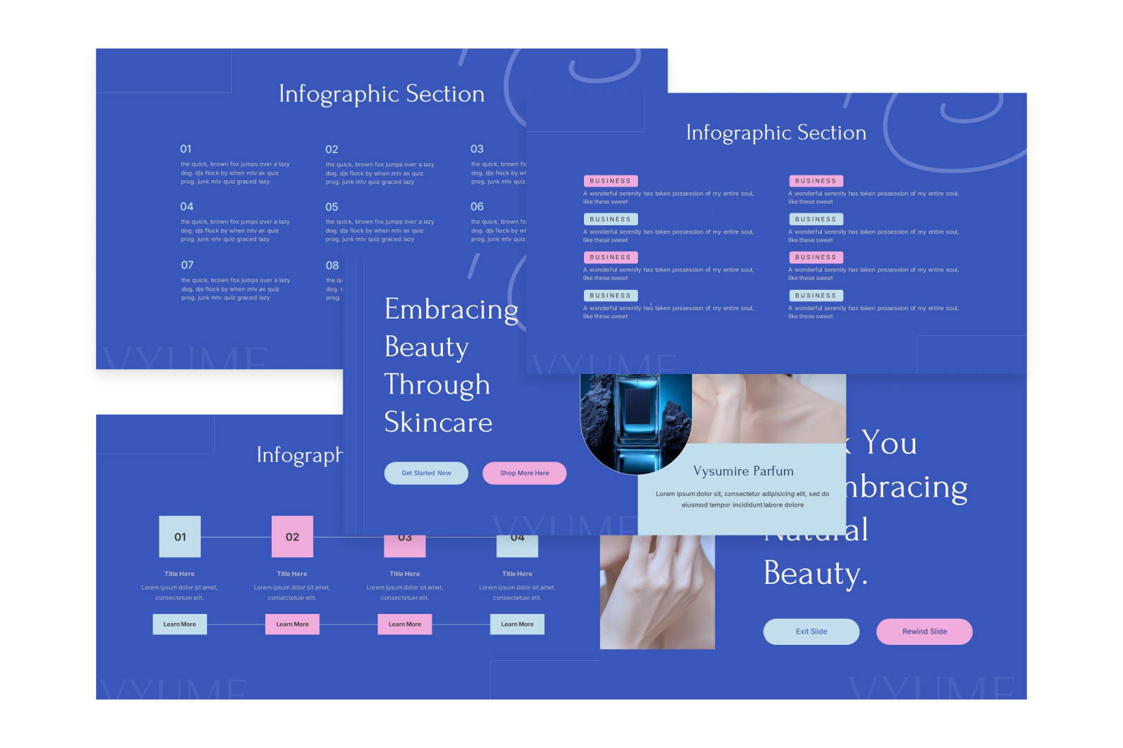 Beauty Skincare PowerPoint Template, Presentation Templates | GraphicRiver