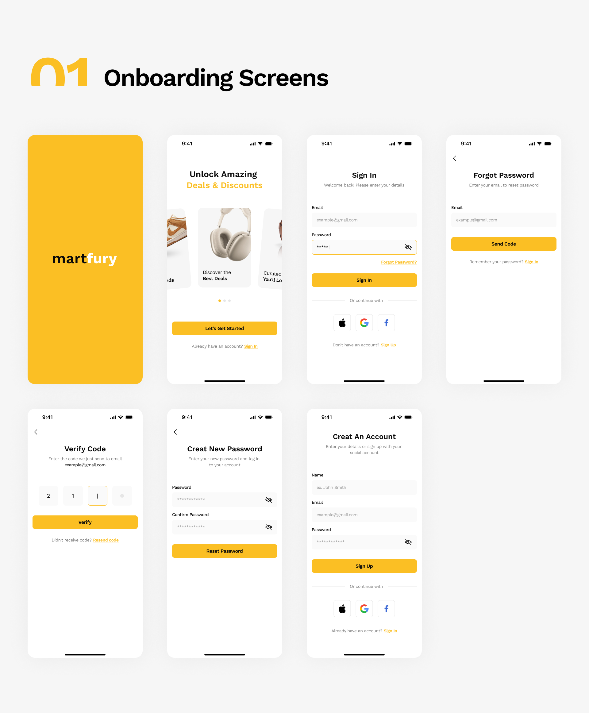 Martfury - Marketplace Mobile App Figma Template by LoganDang | ThemeForest