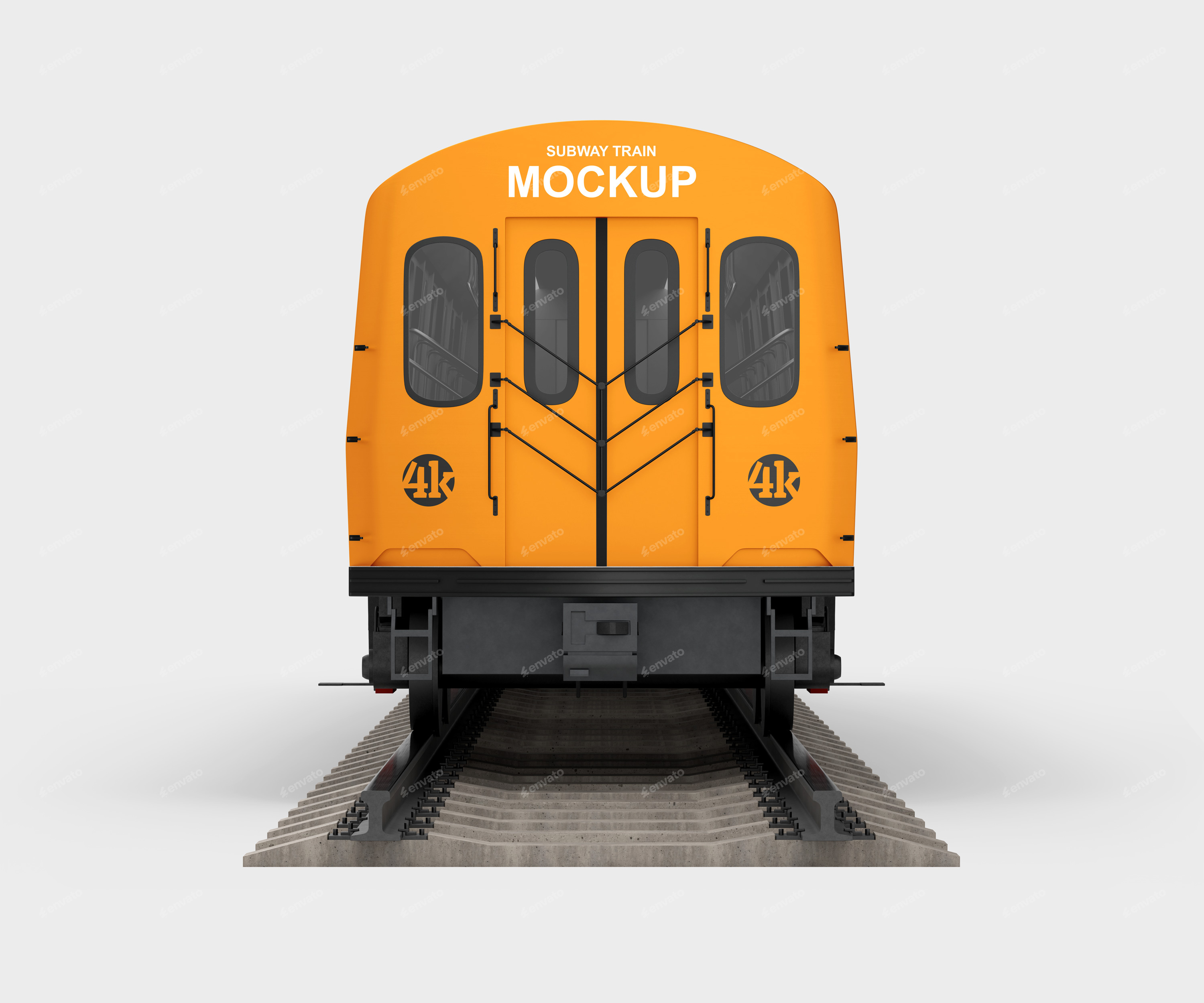 Subway Train Mockup Set, Graphics | GraphicRiver