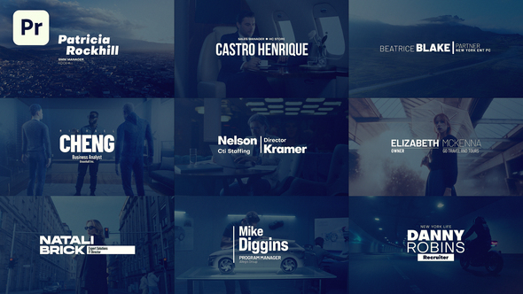 Typography Titles, Premiere Pro Templates | VideoHive