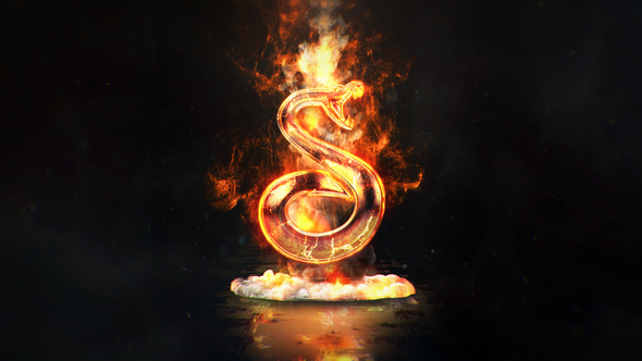 Fire Logo Reveal, After Effects Project Files | VideoHive