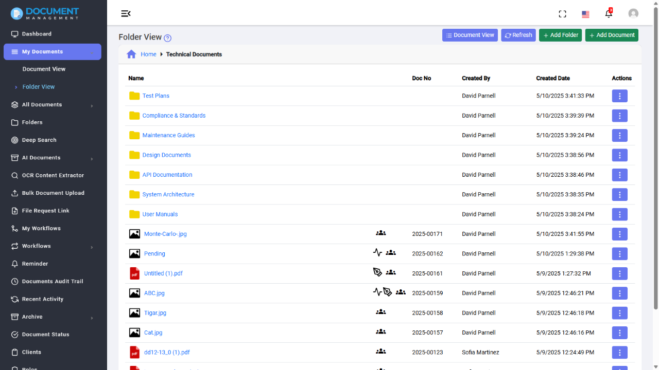 EasyDocMgt– AI-Powered Document Management System with File Sharing ...