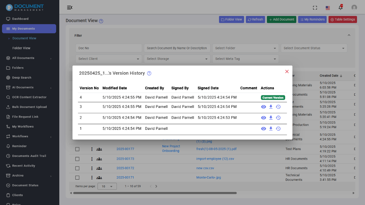 EasyDocMgt– AI-Powered Document Management System with File Sharing ...