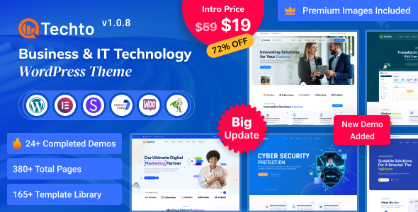 Techto – Business & IT Technology WordPress Theme by rs-theme | ThemeForest