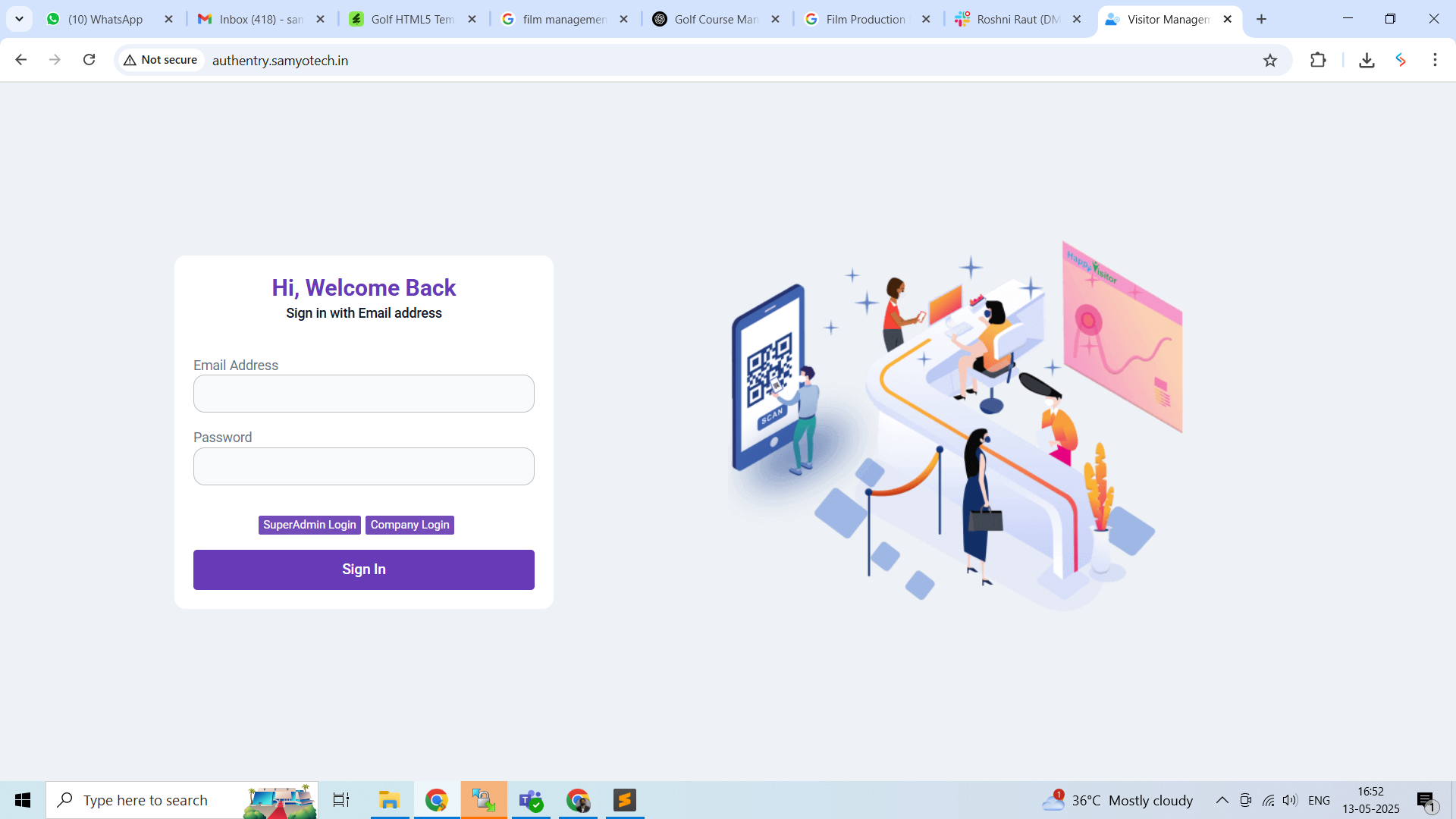 Visitor Management System | Company Visitor Check-In Platform | Visitor ...