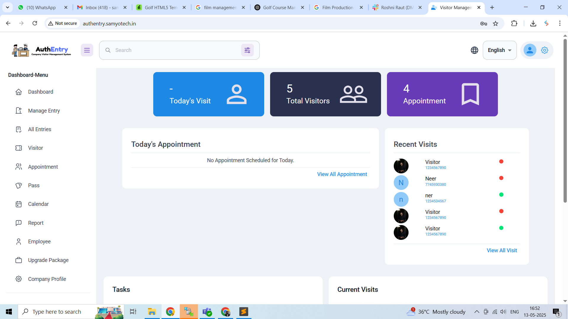 Visitor Management System | Company Visitor Check-In Platform | Visitor ...