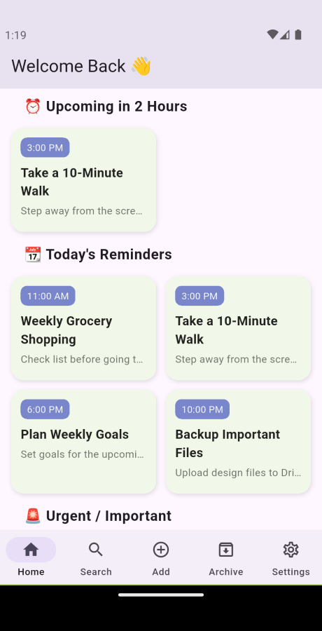 Task Reminder - Task Management Flutter Mobile App by kamleshyadav