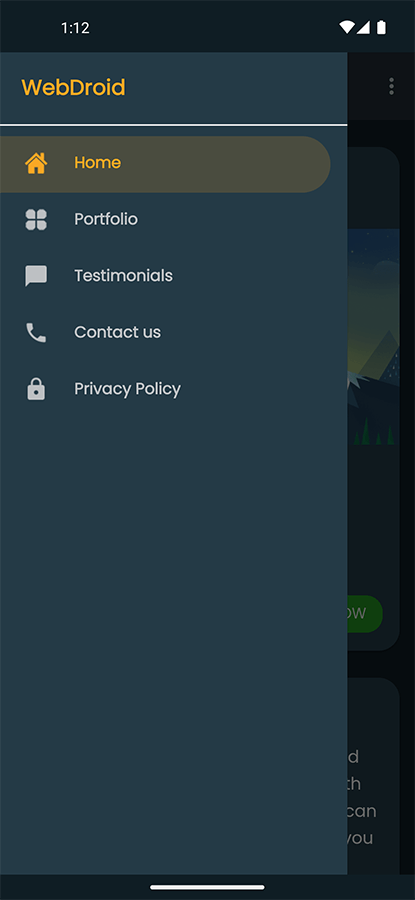 WebDroid - Android WebView App by solodroid | CodeCanyon