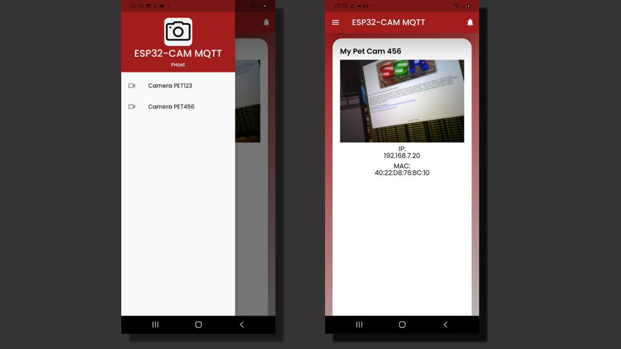 ESP32-CAM Live Streaming FLUTTER App by fnandomaia | CodeCanyon