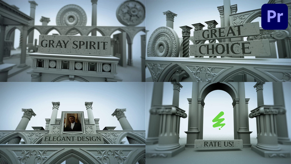 Gray Spirit for Premiere Pro, Premiere Pro Templates | VideoHive