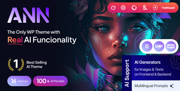 AI ANN - AI Generator & AI Agency WordPress Theme by axiomthemes ...