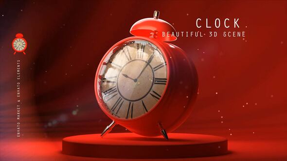 Clock Logo, After Effects Project Files | VideoHive