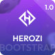 Herozi - Bootstrap Admin & Dashboard UI Kit Template by SRBThemes ...