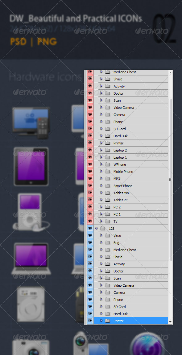 24 Hardware & Safe ICON, Icons | GraphicRiver