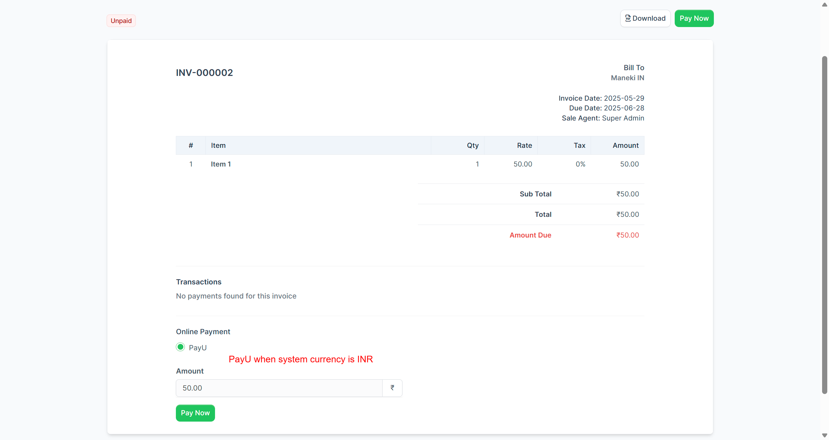 Perfex CRM Payment Gateway Bundle – PayU, CoinGate, Shift4 by codeonstring