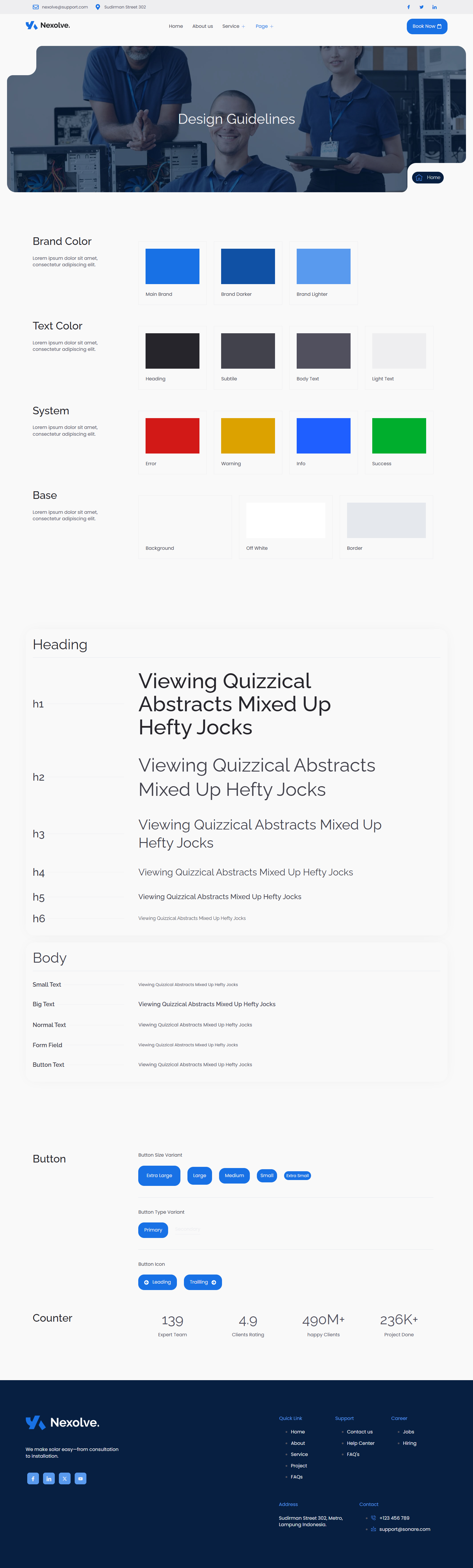 Nexolve - IT Service & Support Elementor Template Kit by Samtiv ...