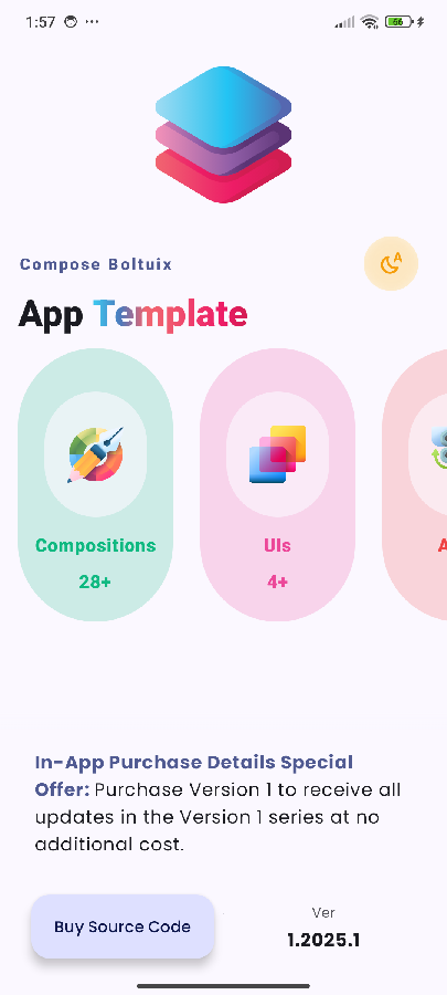 Compose Boltuix App Template – Jetpack Compose 2025 UI Kit (v3.3) by boltuix