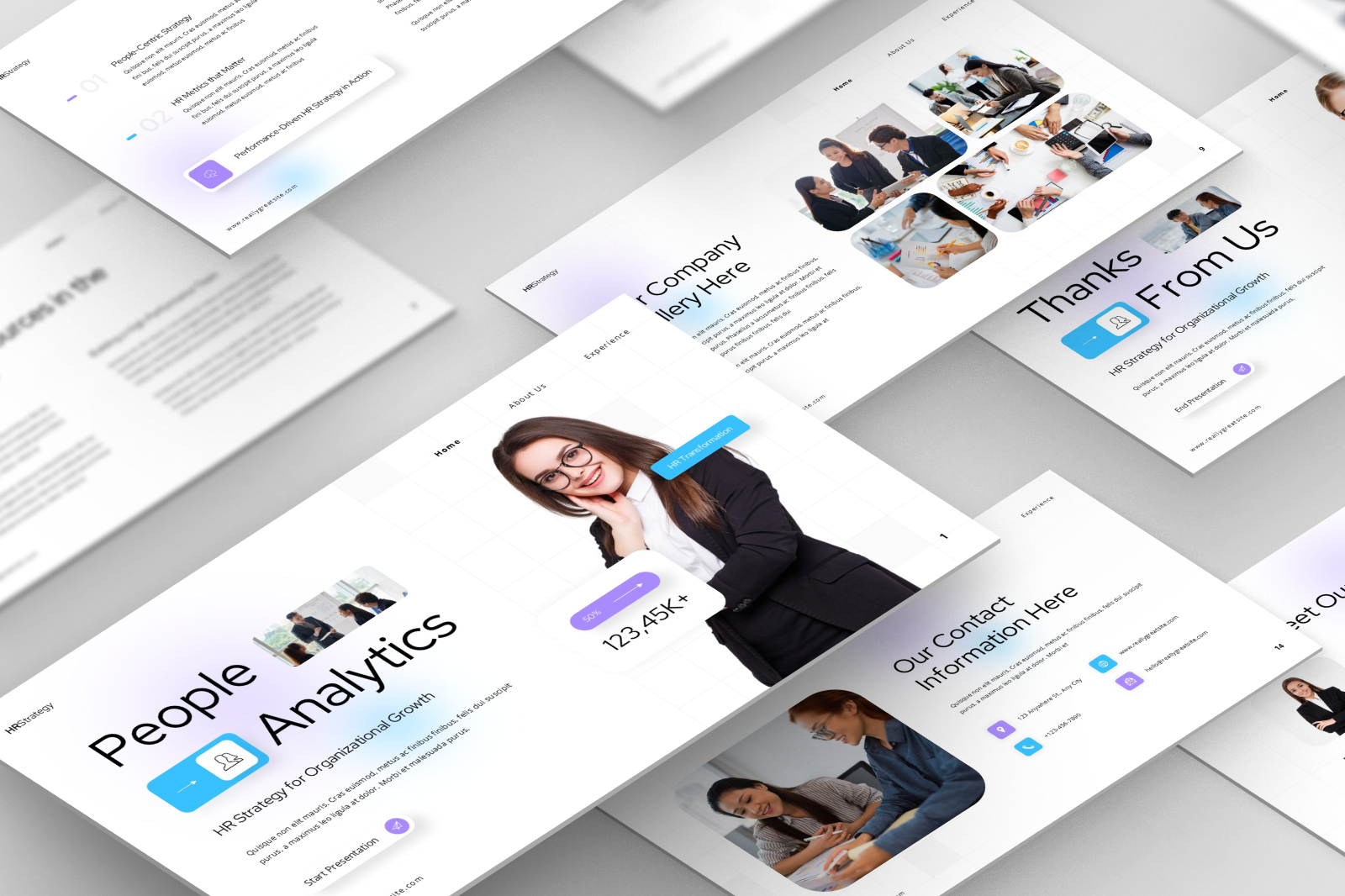HR Strategy Presentation, Presentation Templates | GraphicRiver