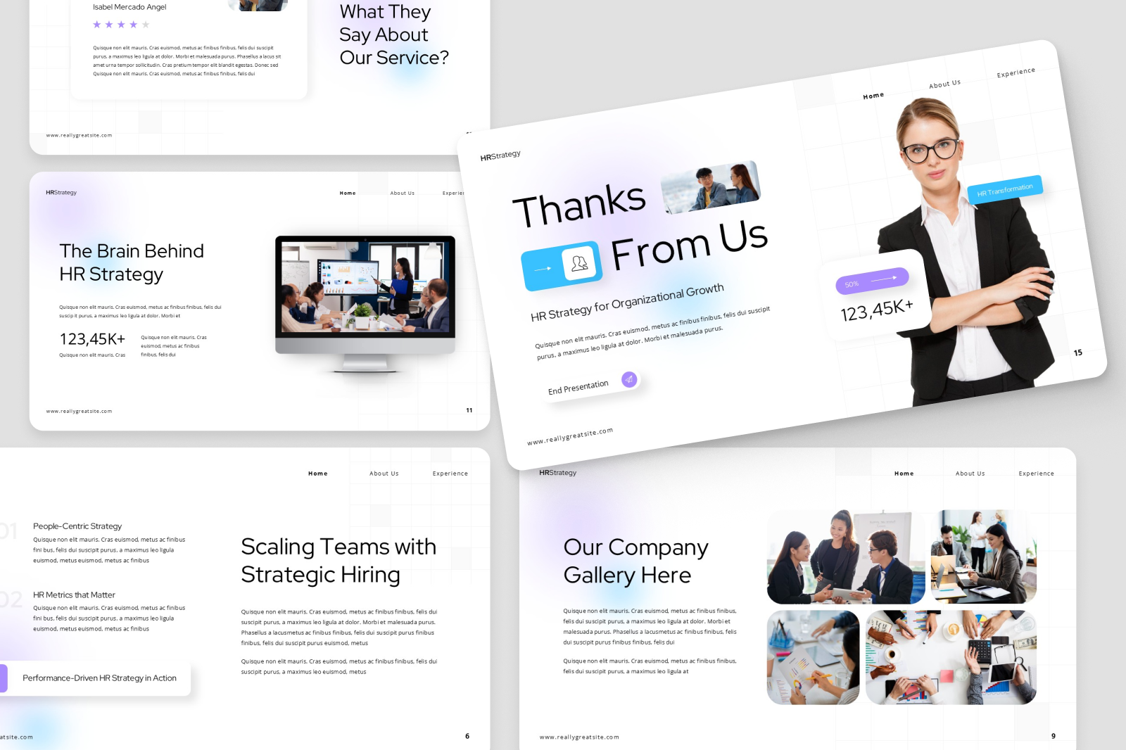 HR Strategy Presentation, Presentation Templates | GraphicRiver