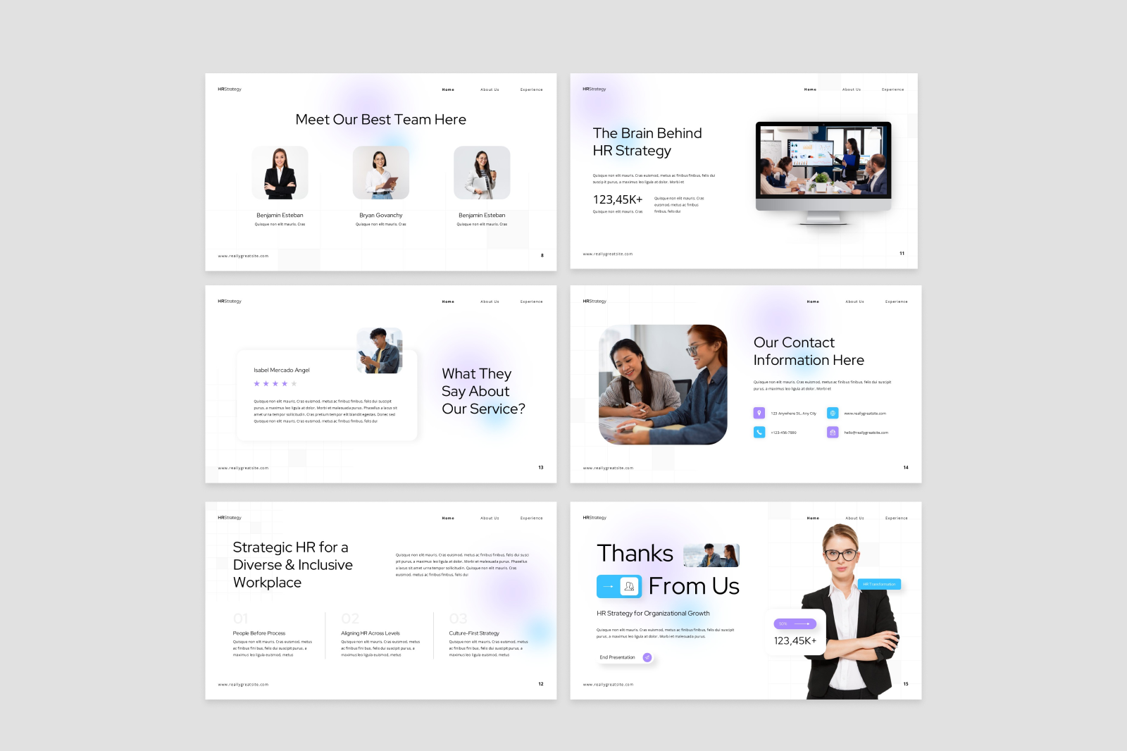 HR Strategy Presentation, Presentation Templates | GraphicRiver