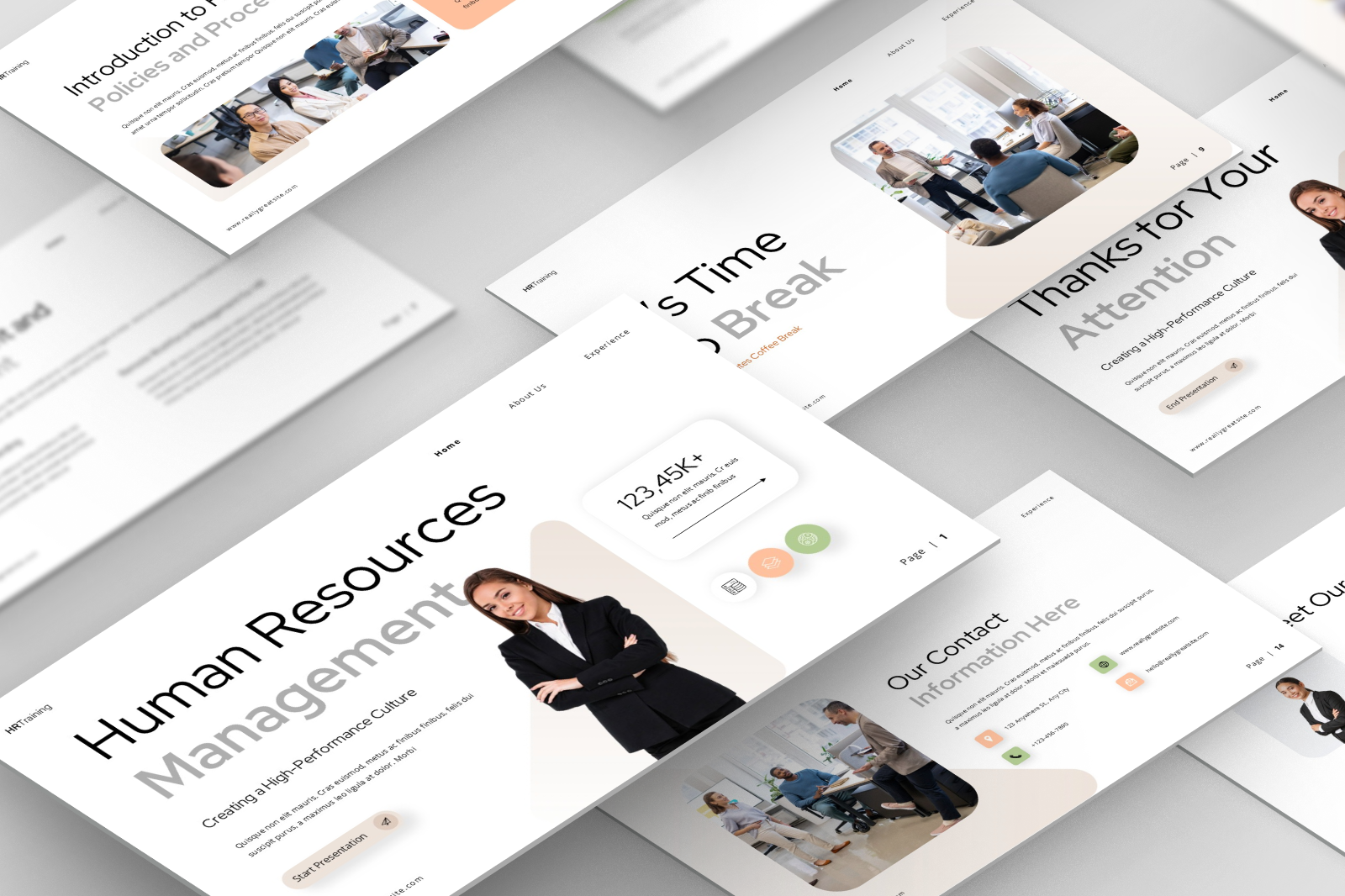 HR Training Presentation, Presentation Templates | GraphicRiver