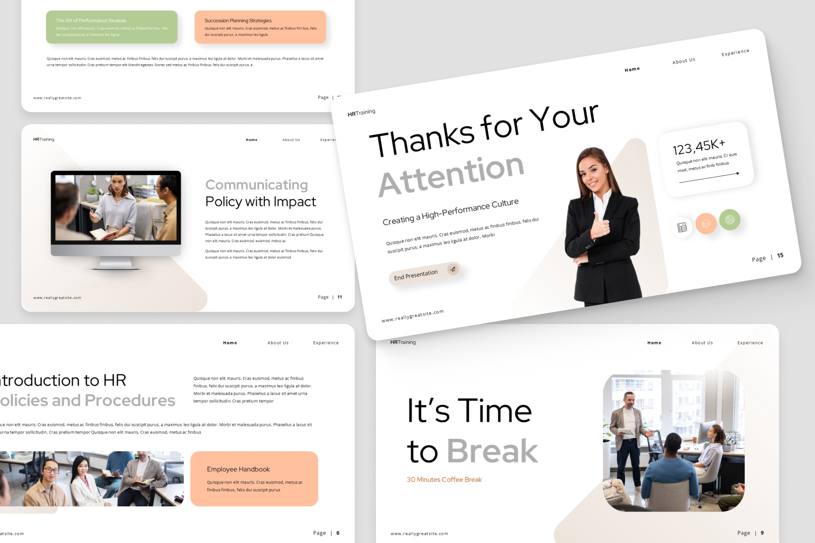 HR Training Presentation, Presentation Templates | GraphicRiver
