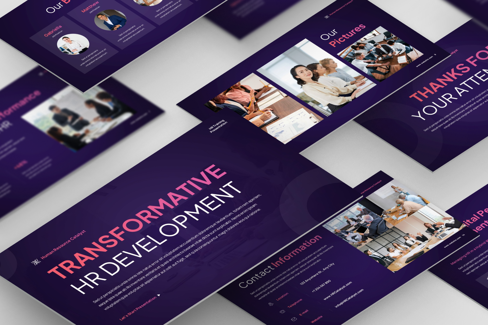 HR Training Presentation, Presentation Templates | GraphicRiver