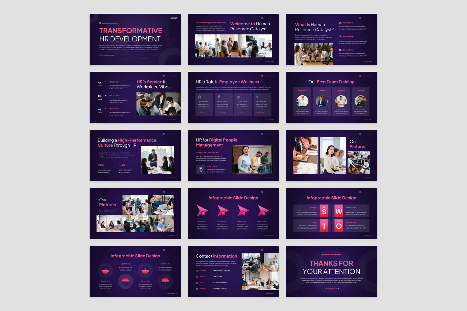 HR Training Presentation, Presentation Templates | GraphicRiver